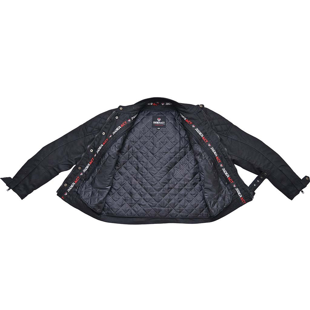 Textile Waterproof Motorcycle Jackets Best Stellar Waxed Cotton ...
